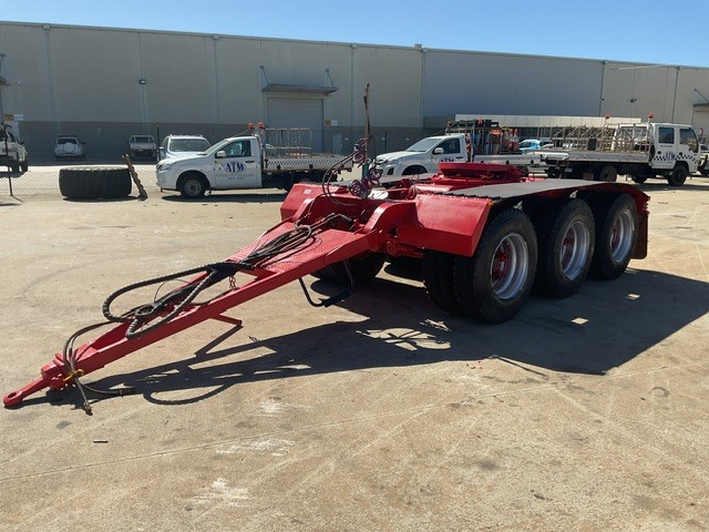 2010 1TLH680 ROAD WEST TRANSPORT Tri-Axle Dolly Dolly Trailer Auction ...