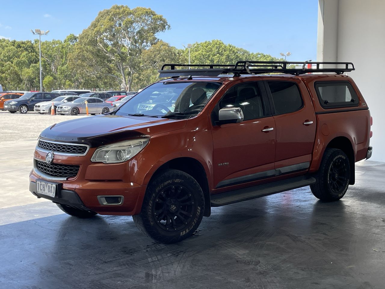 2014 Holden Colorado 4X2 LTZ RG Turbo Diesel Manual Dual Cab Auction ...