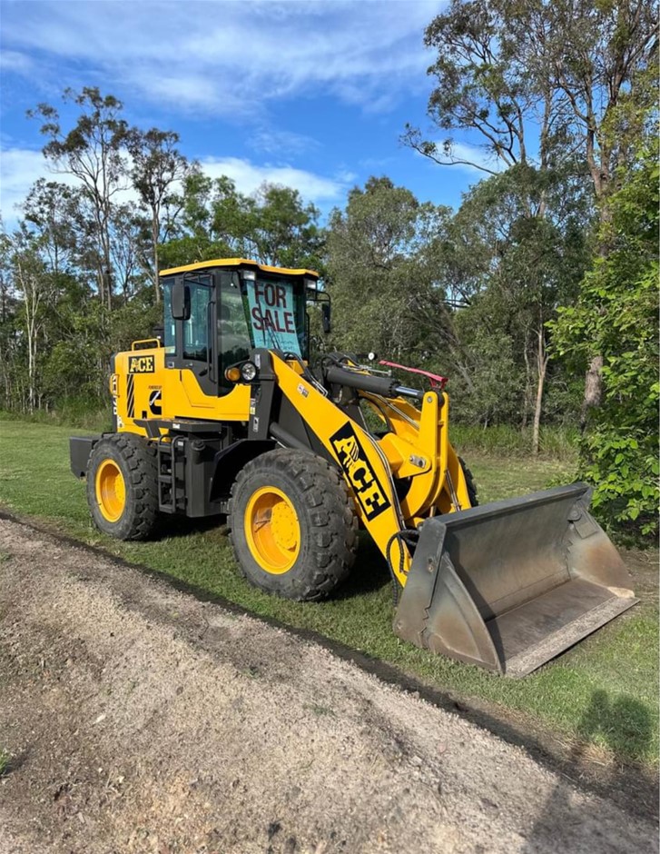 ACE MACHINERY AL270- Wheel Loader With Printer And Scales Auction (0029 ...