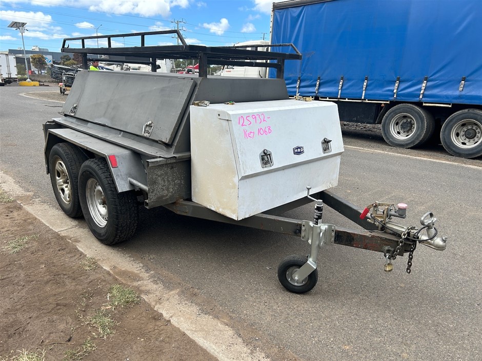 2012 Custom Made Tradesman Trailer Tandem Box Trailer Auction (0001 ...