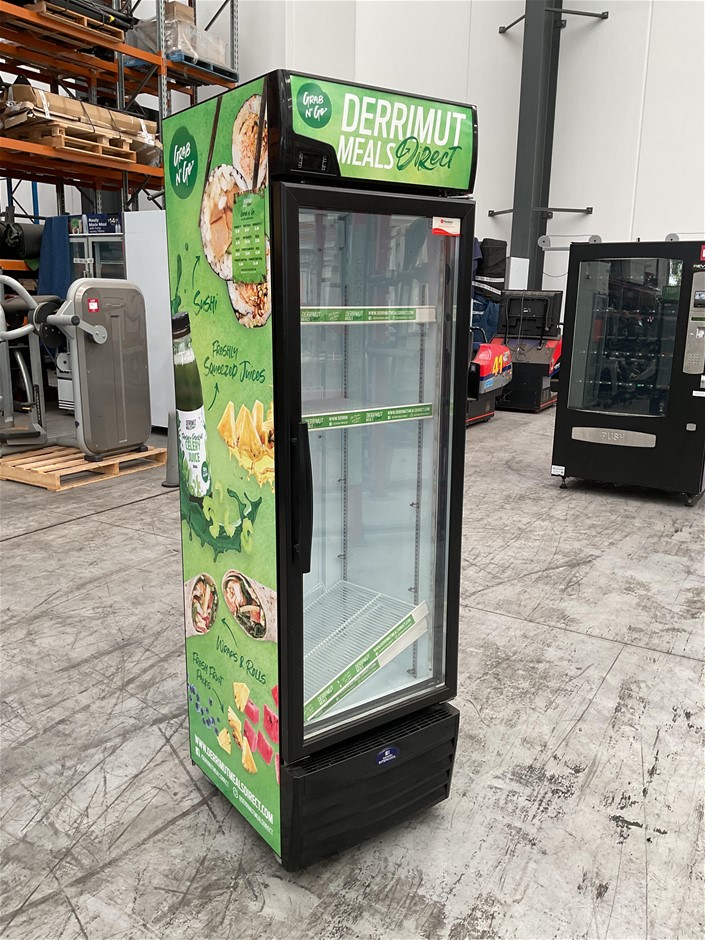 1x Sanden Intercool Display Fridge Auction (0042-3028048) | Grays Australia