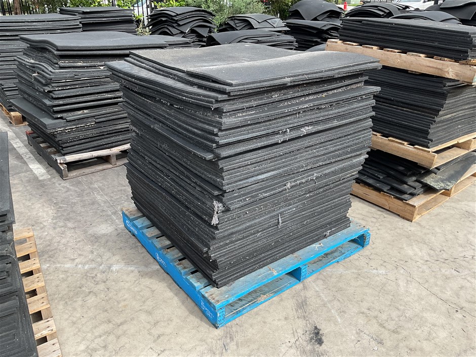 1x Pallet Of Rubber Floormat Pieces Auction (0092-3028048) | Grays ...