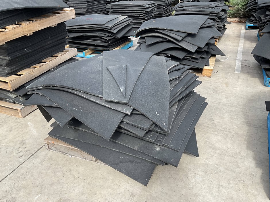 1x Pallet Of Rubber Floormat Pieces Auction (0100-3028048) | Grays ...