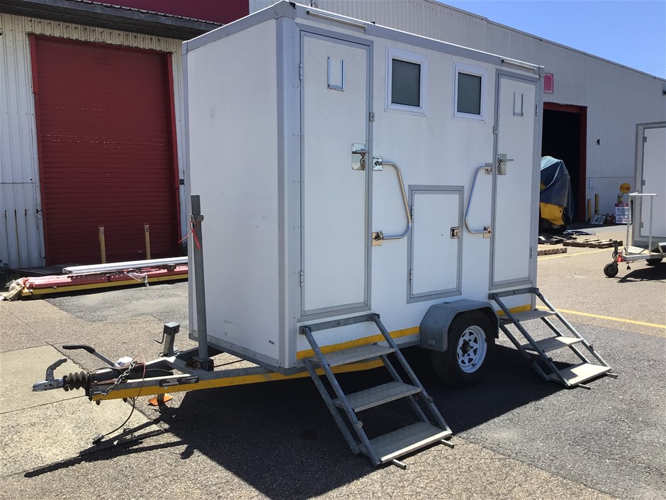 Event Double Toilet - Towable Auction (0017-7049632) | Grays Australia