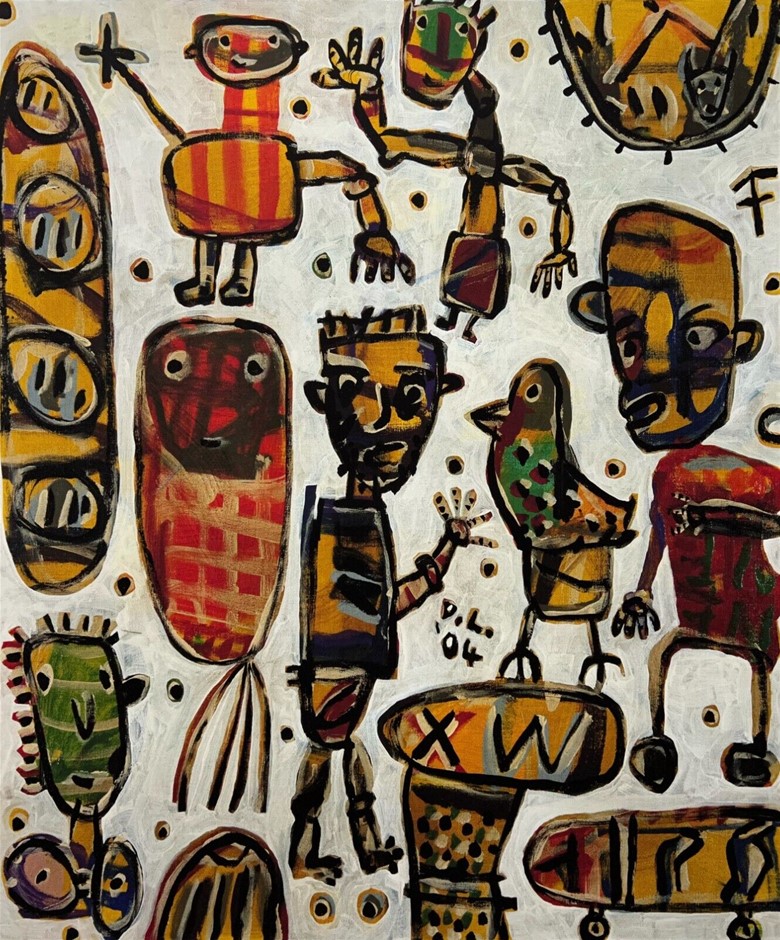 DAVID LARWILL (1956 - 2011) Signed, LARGE Limited Edition Print Auction ...