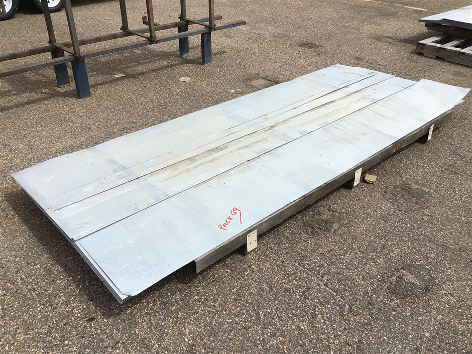 72 x Galvanised Sheet Metal 2nds Auction (0009-7049396) | Grays Australia