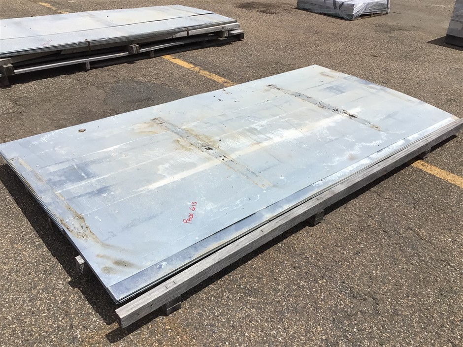 40 x Galvanised Sheet Metal 2nds Auction (0013-7049396) | Grays Australia