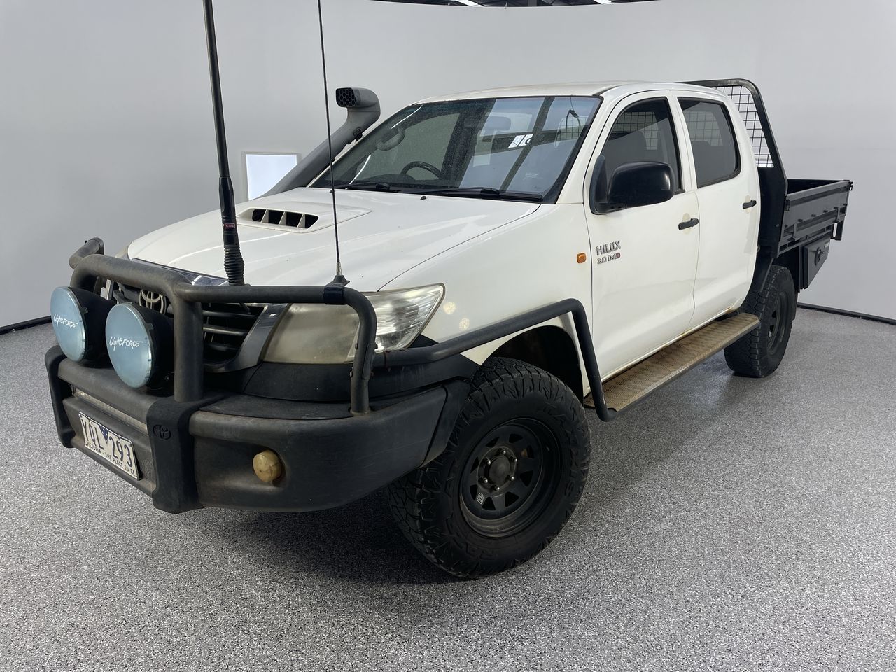 2011 Toyota Hilux 4X4 SR KUN26R Turbo Diesel Manual Crew Cab Chassis ...