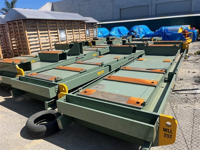 7x Conveyor Pulley Base Frames Auction (0015-9045778) | Grays Australia