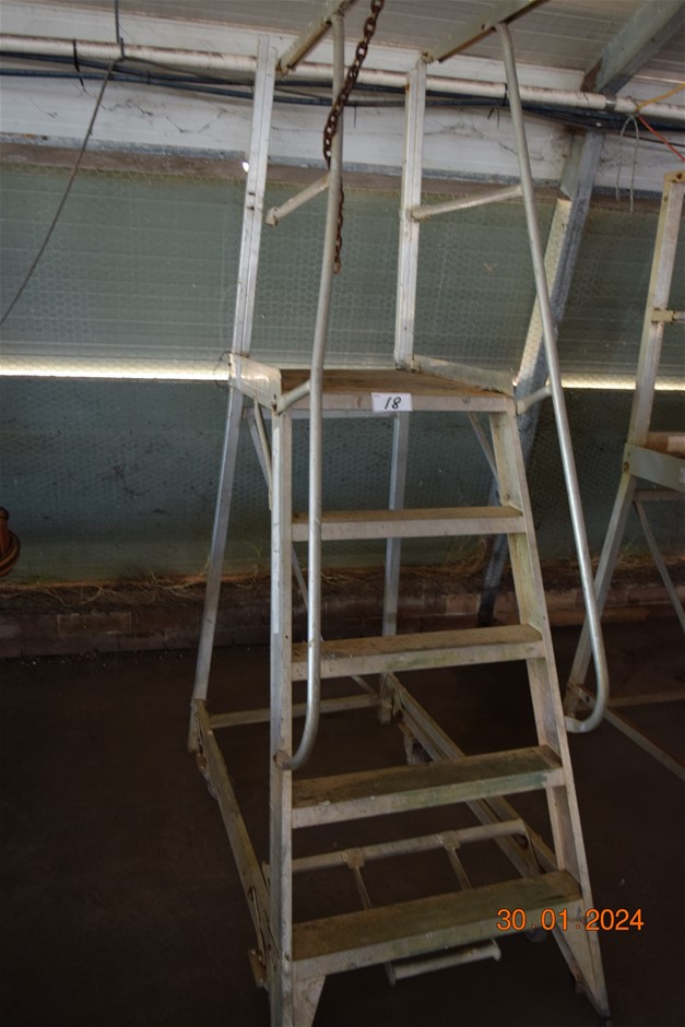 Bailey Ladderweld Portable Aluminium Work Platform Auction (0018 ...