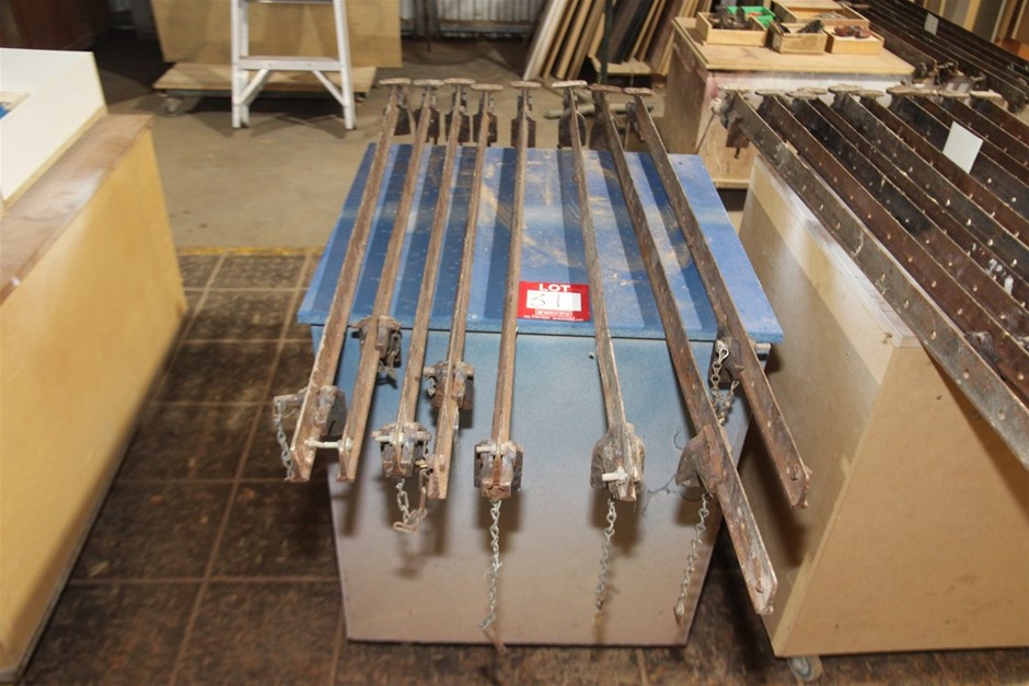 8x Steel Sash Clamps Auction (0031-5055371) | Grays Australia
