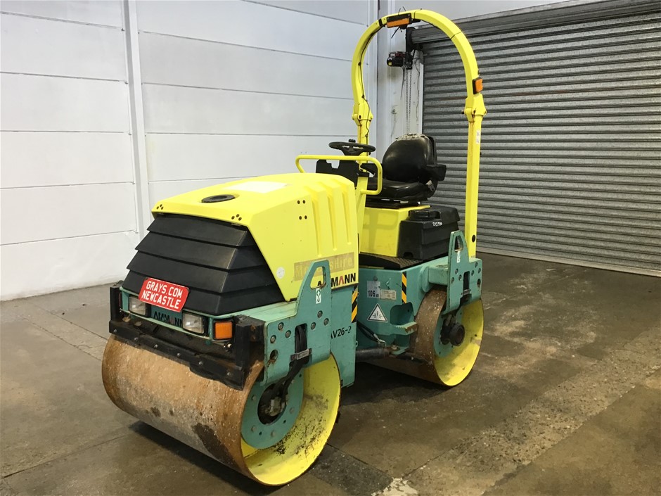 AMMANN AV26-2 Dual Smooth Drum Roller Auction (0025-5055387) | Grays ...