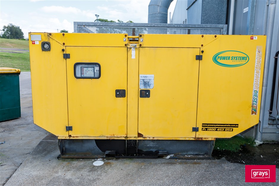 Power Systems Australia APD 200C 200 KVA Generator Auction (0001 ...