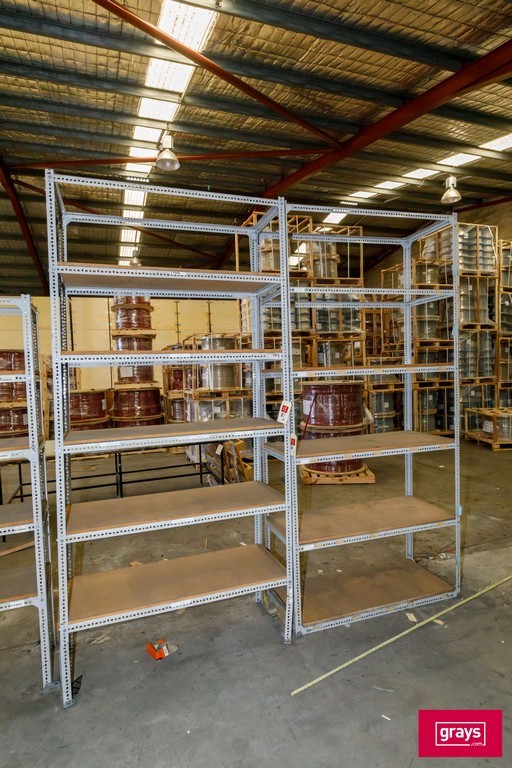 Qty 2 Bay x Dexion 160 Warehouse Storage Shelf Auction (0066-5055399 ...