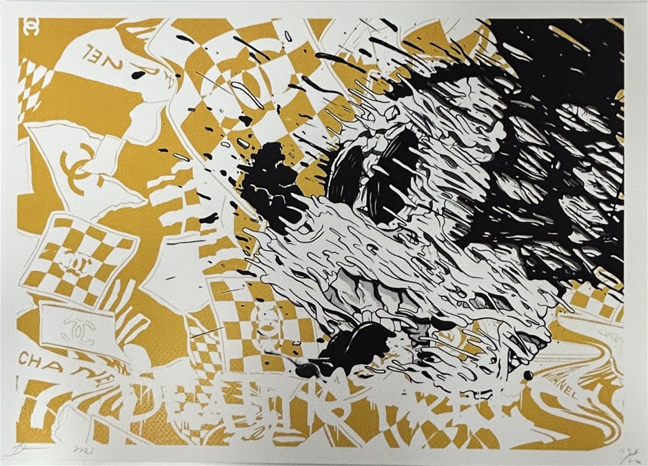 Death NYC Signed Street Art Print "Mickey Mouse/Chanel" Limited Edition ...