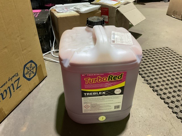 Treblex Turbo Red Degreaser - 20 Ltr Auction (0058-9048438) | Grays ...