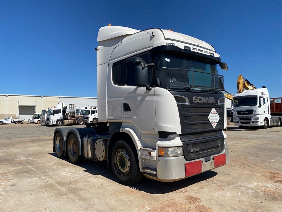 2015 Scania R560 6 x 4 Prime Mover Truck Auction (0006-9049287) | Grays ...