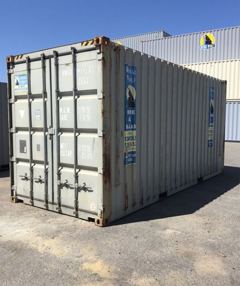 20'HC Pallet Wide Seacell Container Auction (0003-9048411) | Grays ...