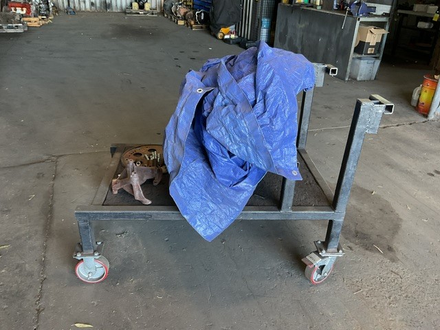 Custom Made Mobile Engine Trolley Auction (0236-9048438) | Grays Australia