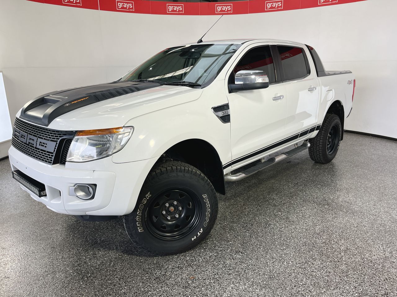 2012 Ford Ranger XLT 4X4 PX Turbo Diesel Automatic Dual Cab Auction ...