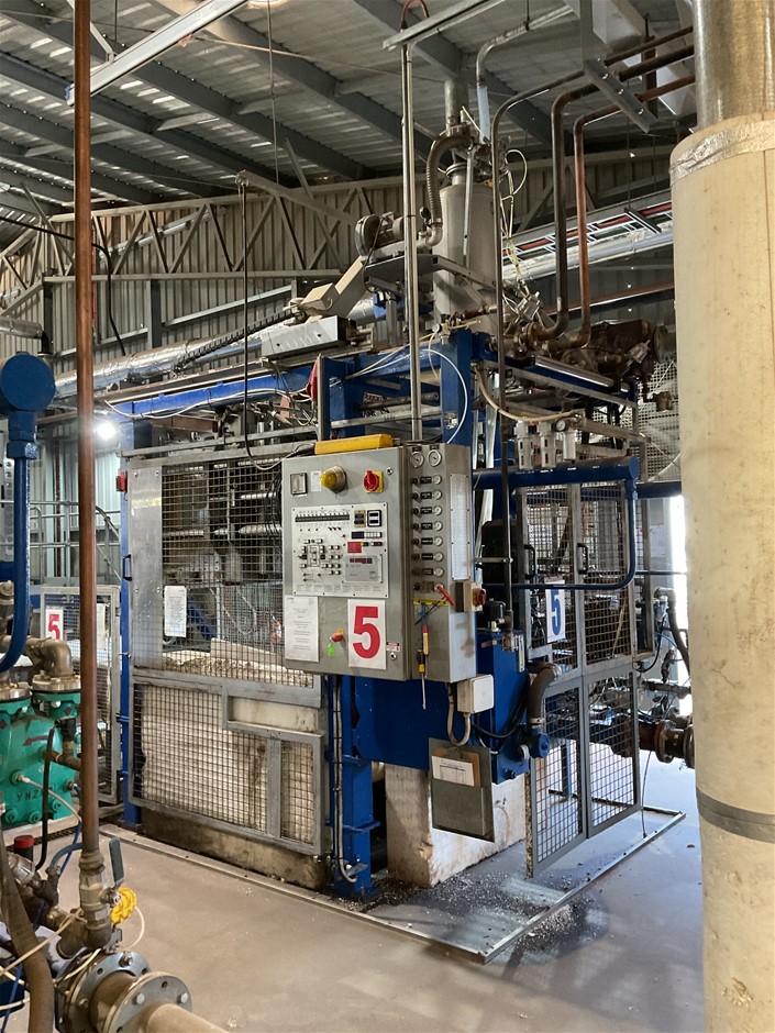 1991 Kurtz K813 Automatic EPS Shape Moulding Machine (No Moulds ...