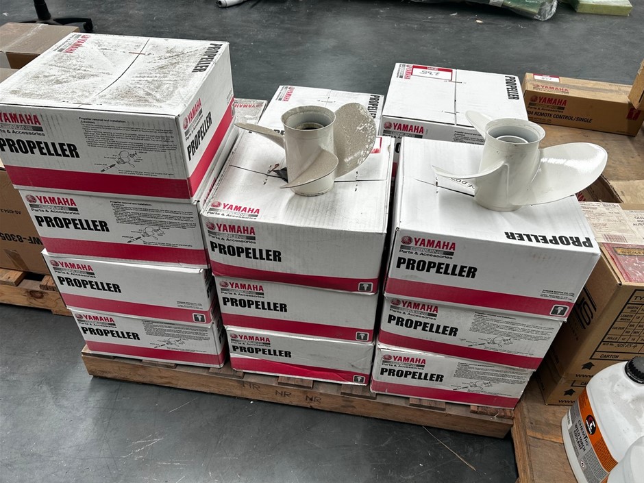 Pallet of Yamaha Propellers Auction (0235-50018892) | Grays Australia