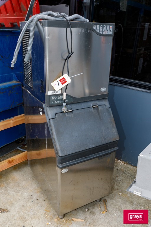 Scotsman MV300 Free Standing Ice Maker Auction (0001-5055458) | Grays ...