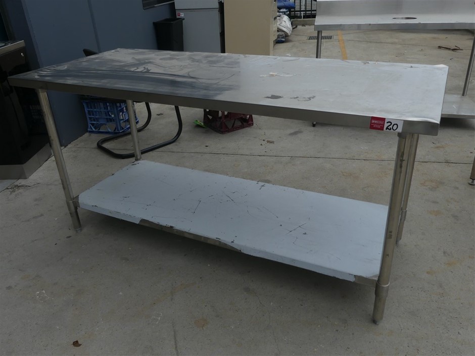 Free Standing Food Preparation Bench Auction (0020-5055539) | Grays ...