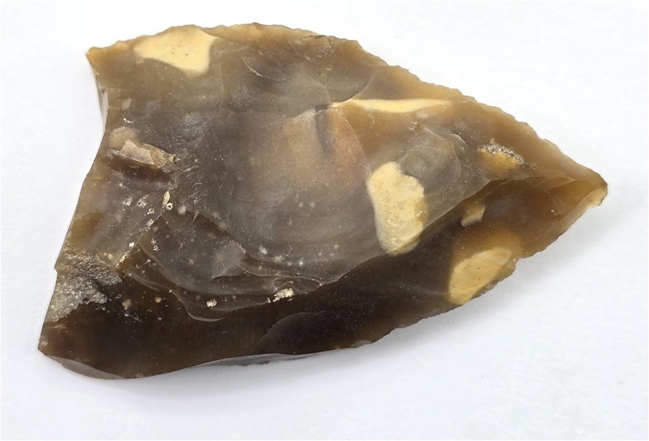 8,000BC - 5,000BC NEOLITHIC (STONE AGE) FLINT IMPLEMENT USED BY ...