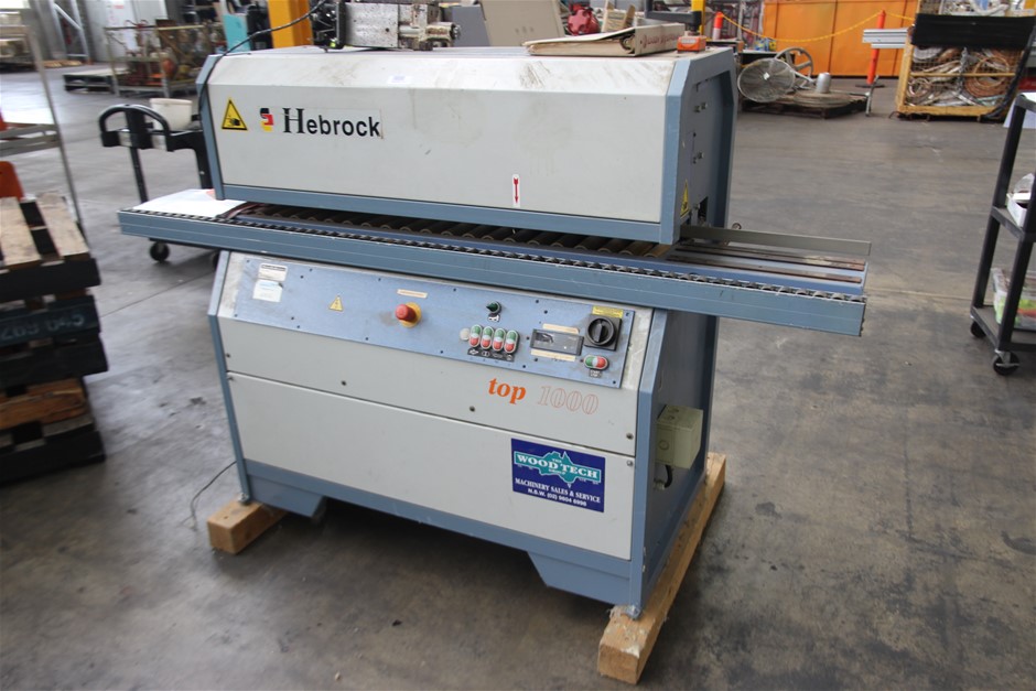 2010 Hebrock top 1000 Not Operation Edge Bander Auction (0005-5055723 ...