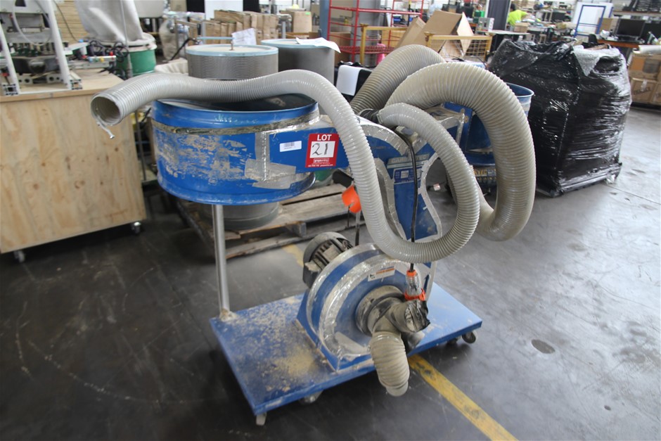 Carbatec SDC-4045A Mobile Twin Bag Dust Extractor Auction (0007-5055723 ...