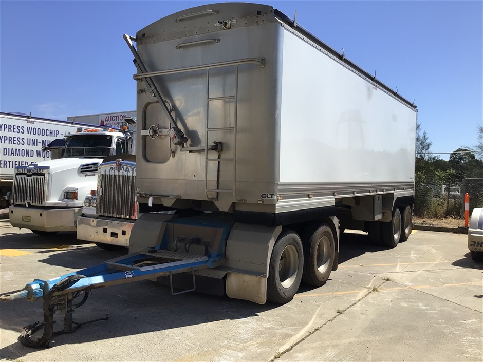 2021 Graham Lusty GLT Quad Axle Dog Tipper Trailer Auction (0001 ...