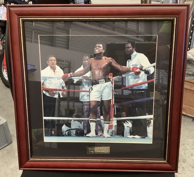 Framed Picture Of Muhammad Ali Auction (0005-9048955) | Grays Australia