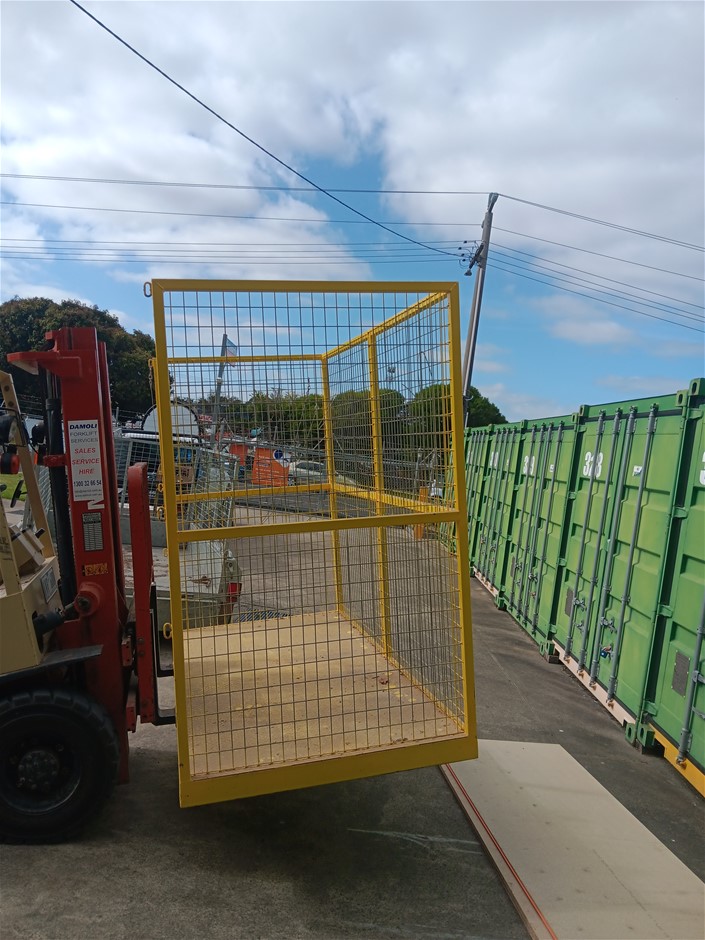 Yellow Safety Cage Auction (0001-3028345) | Grays Australia