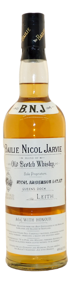 The Bailie Nicol Jarvie BNJ Very old reserve (1x 700mL). Auction (0036 ...