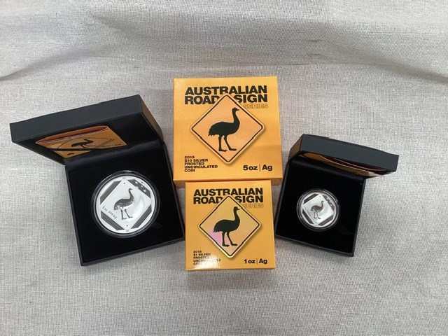 Australian Road Signs Collections Silver Coins Auction (0029-9056538 ...