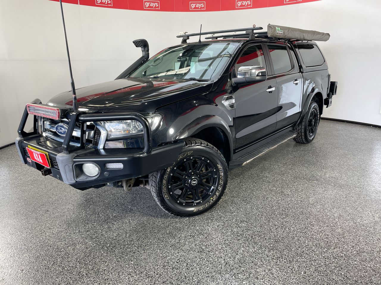 2016 Ford Ranger XLT 4X4 PX II Turbo Diesel Automatic Dual Cab Auction ...