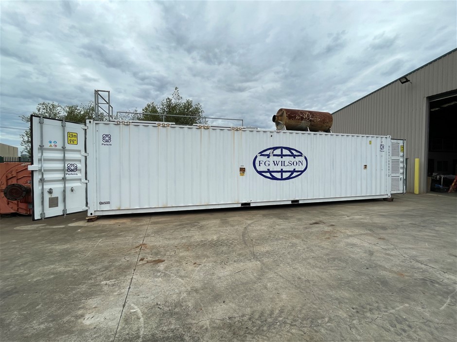 1,700kVA FG Wilson PL1700 40’ Generator (Located: Melbourne, VIC ...