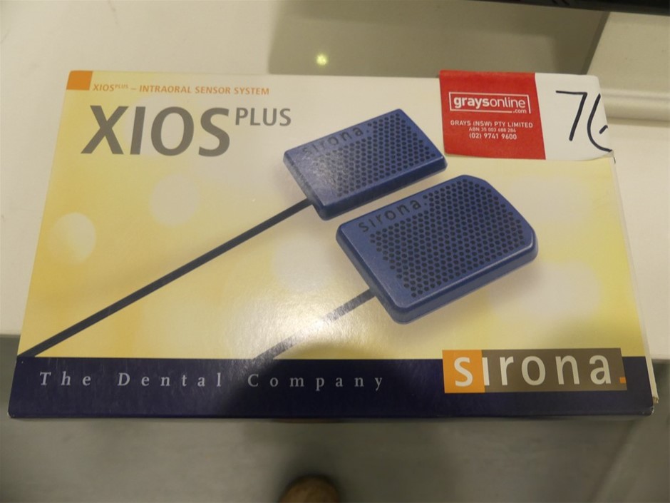 Sirona XIOS Plus Sensor Auction (0076-5055682) | Grays Australia