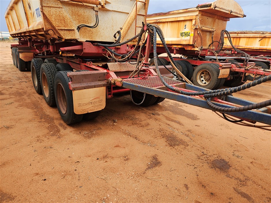 2011 Tristar D3 Triaxle Dolly Trailer Auction (0010-9052871) | Grays ...