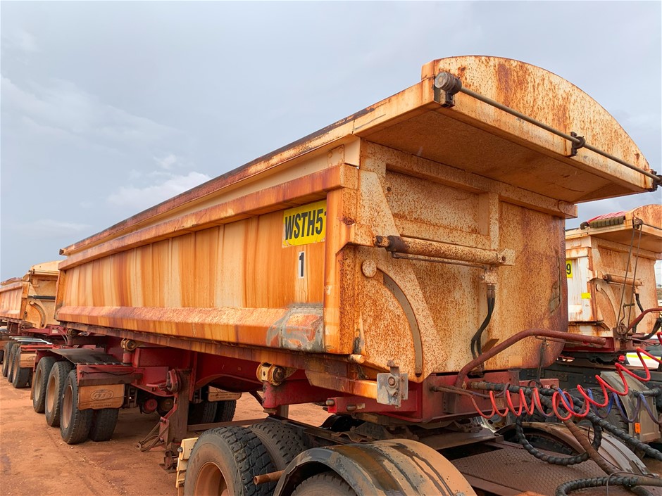 2013 General Transport Equipment GTE 3-2 Triaxle Side Tipper Lead ...