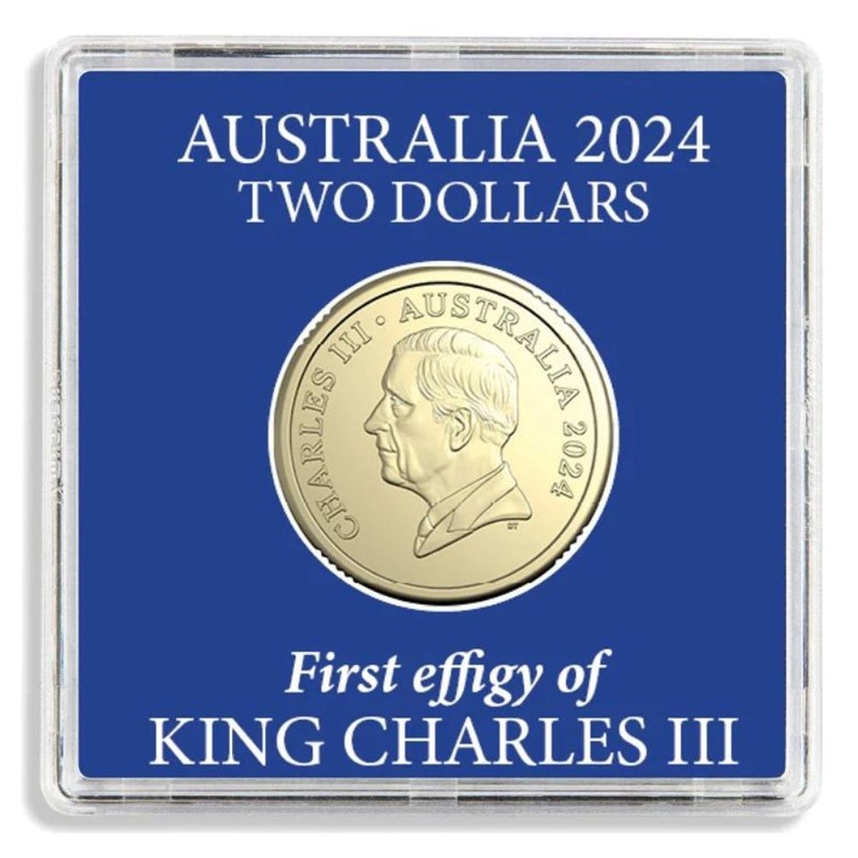 Australia 2024 Two Dollars First Effigy of King Charles III UNC Auction ...