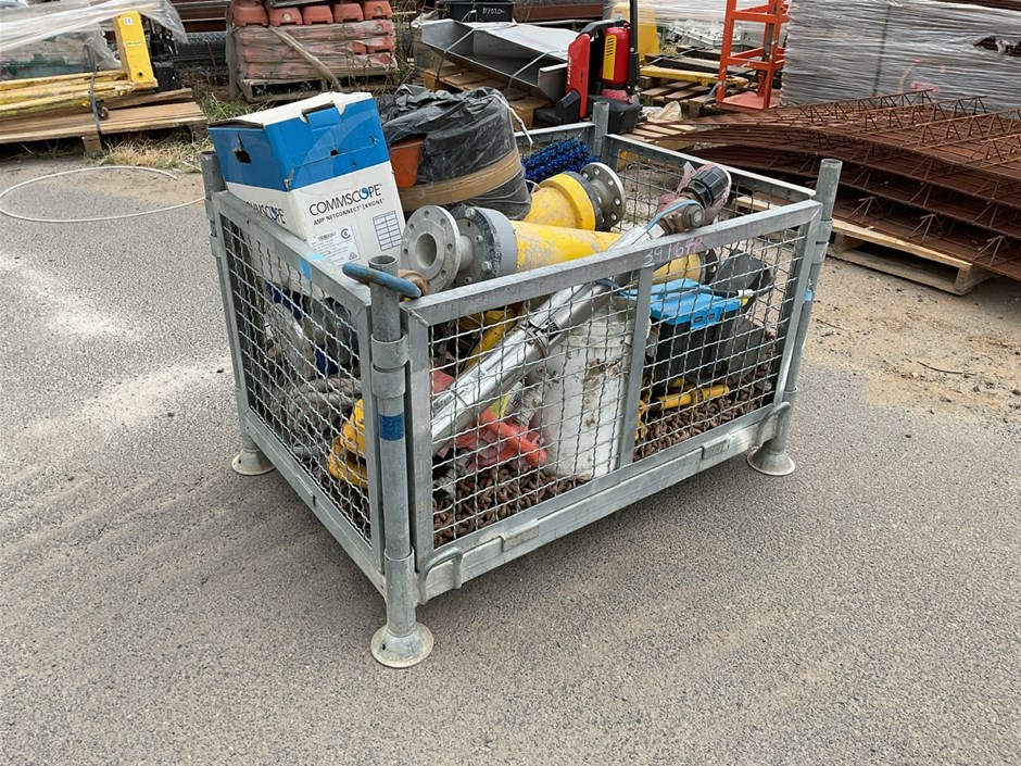 1 x Metal Crate Of Construction Equipment Auction (0494-3028488 ...