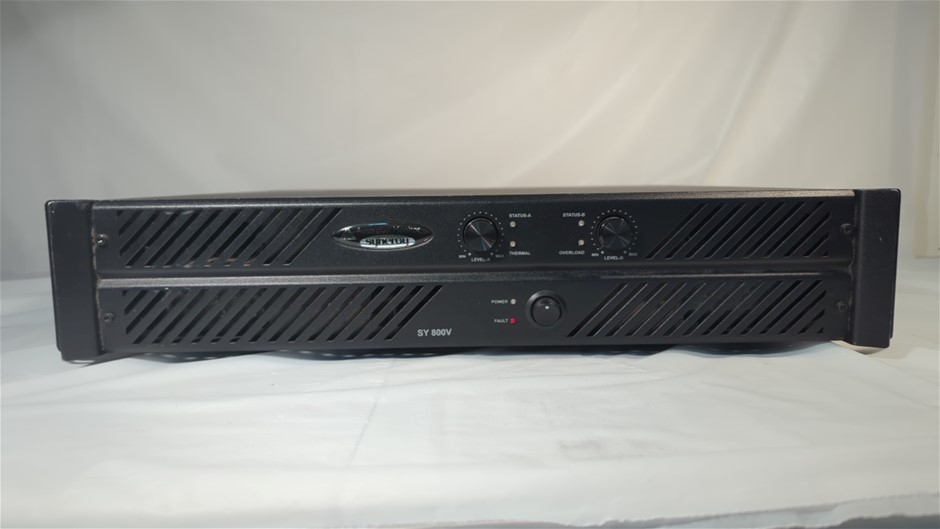Australian Monitor Synergy 2x400Watt Amp SY800V Auction (0007-2558319 ...