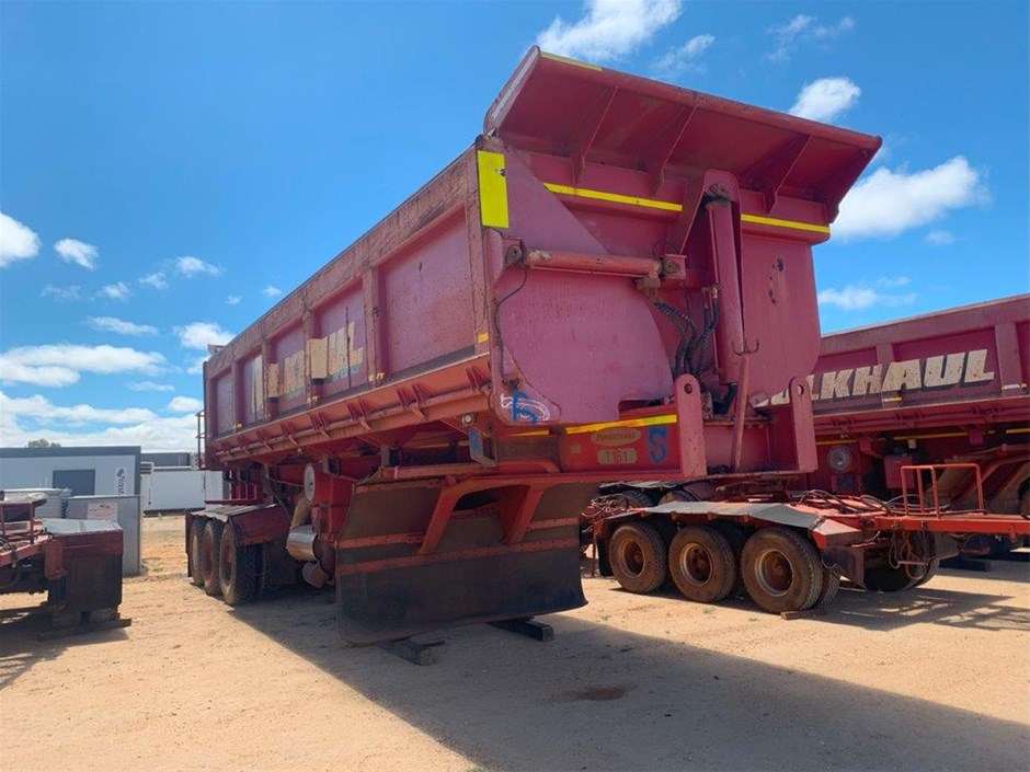 2008 POWERTRANS 10 Rows Side Tipper Trailer Auction (0008-9049381 ...
