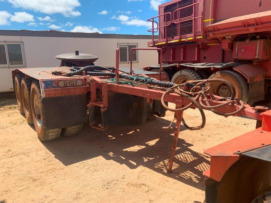 2008 POWERTRANS Triaxle Dolly Trailer Auction (0008-9049381) | Grays ...