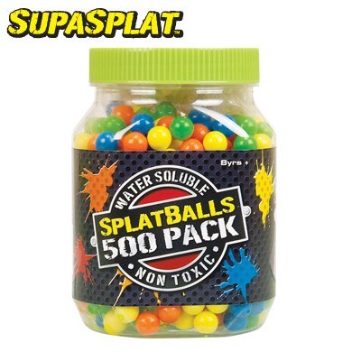 Buy SplatBall 500 Pack Refill For SupaSplat Blasters | Grays Australia