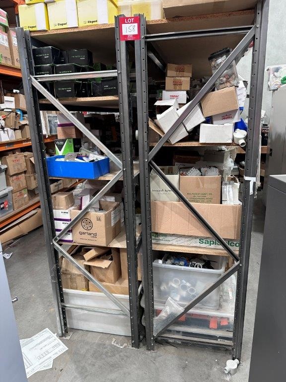 2x Double Bay Industrial Shelving Units Auction (0158-3028749) | Grays ...