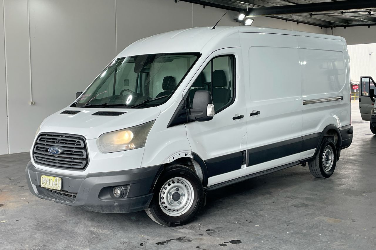 2017 Ford Transit 350L LWB MID ROOF VO Turbo Diesel Manual Van Auction ...