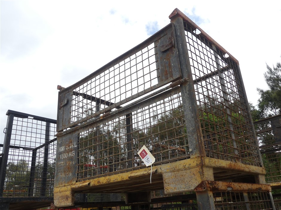 Peri Wire Crate Pallet Auction (0130-5055836) | Grays Australia